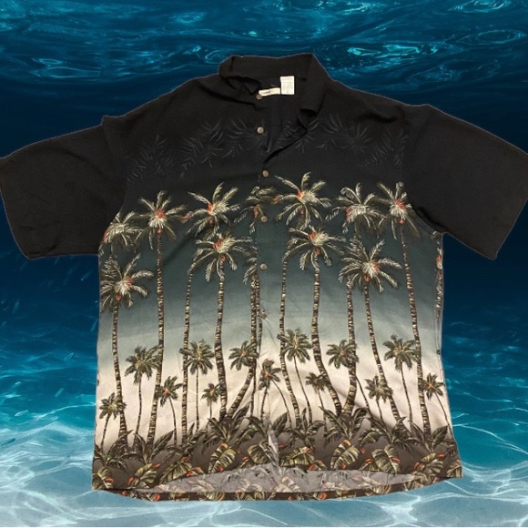 campia moda | Shirts | Campia Moda Hawaiian Aop Wrap Around Vacation ...